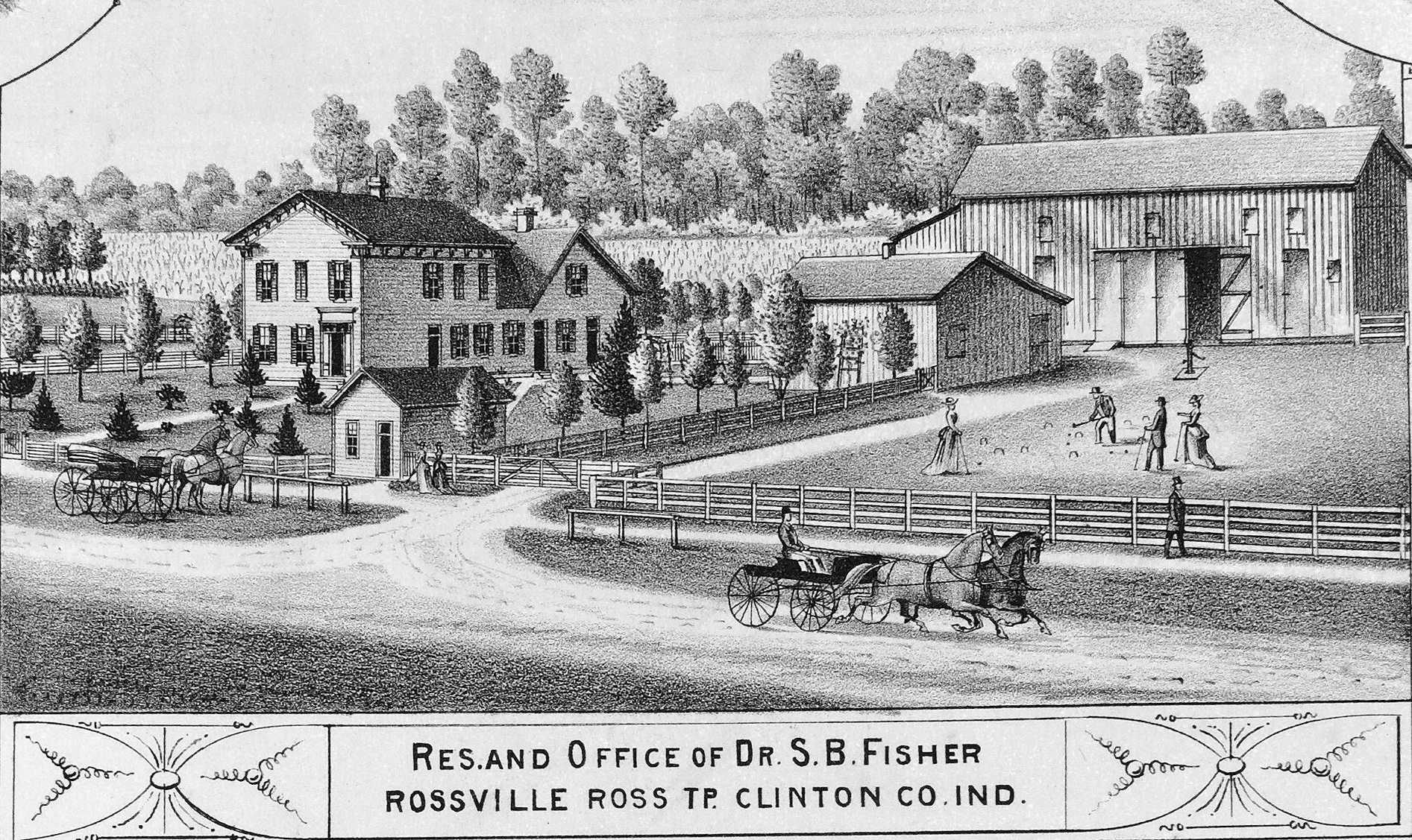 1878 Homestead Illustrations Mapped – Clinton County Historical Society ...